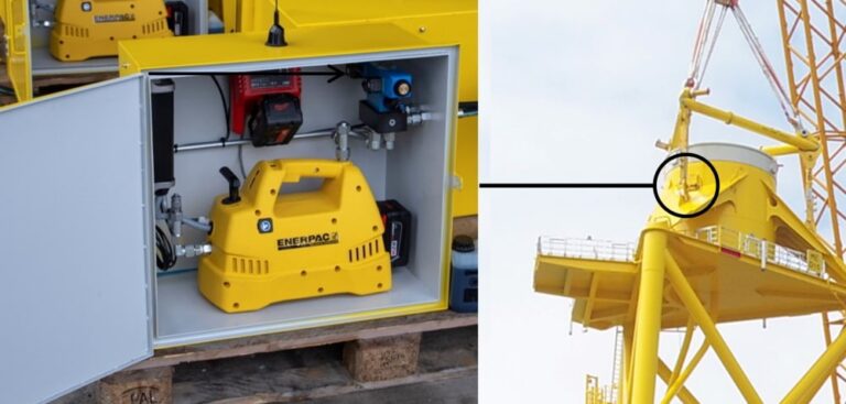 Innovative Wind Industry Application for a Battery Powered Hydraulic ...