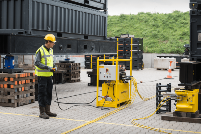 Revolutionizing Heavy Lifting: Split Flow Pump Upgrade Kits - Enerpac Blog