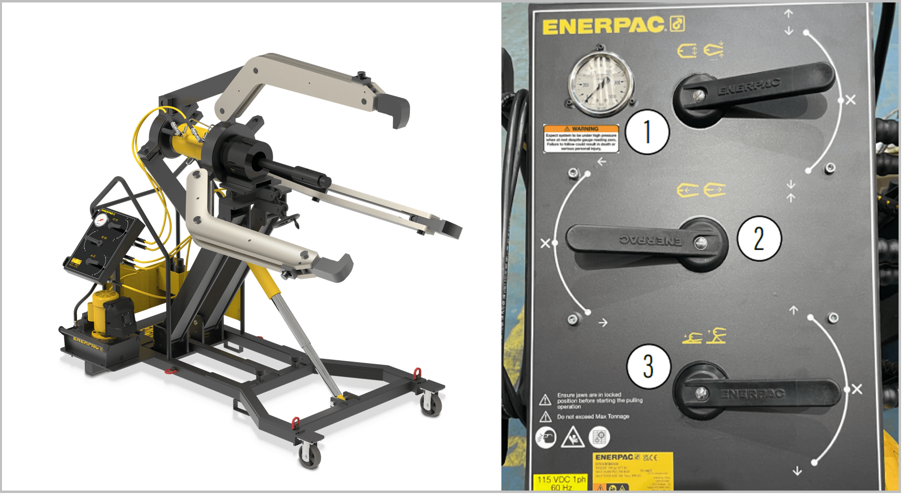How It Works: The Enerpac 100 Ton 3-Jaw Hydraulic Puller - Enerpac Blog